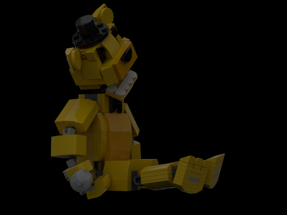 LEGO MOC Golden Freddy FNAF MOC by CzerstwyChleb | Rebrickable - Build ...