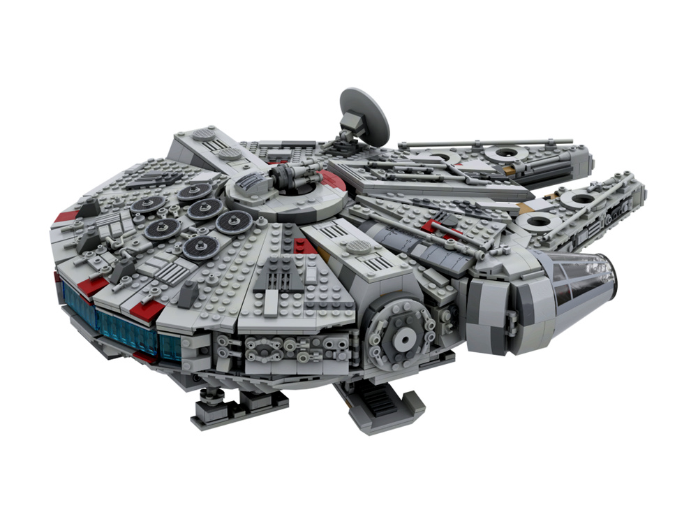 LEGO MOC-232389 Corellian YT-1300 Freighter by Quarries Workshop ...