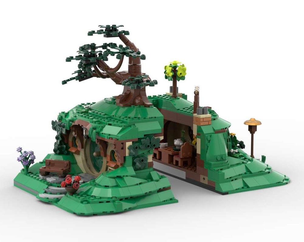 LEGO MOC The Shire Bookends by glaberdeenbrickfigs | Rebrickable ...