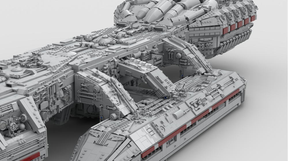 LEGO MOC Battlestar Galactica Super Scale by OnTheEdge | Rebrickable ...