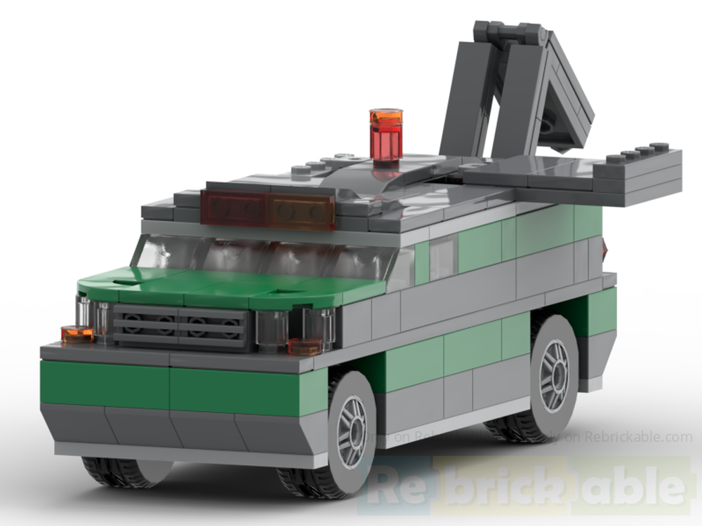 LEGO MOC Tow Truck 1 custom by Creative B | Rebrickable - Build with LEGO