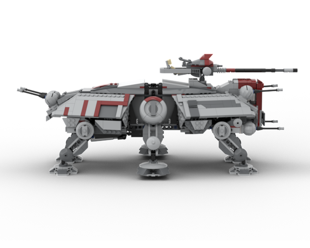LEGO MOC-232423 AT-TE 7675 Refresh by Recmix studios | Rebrickable ...