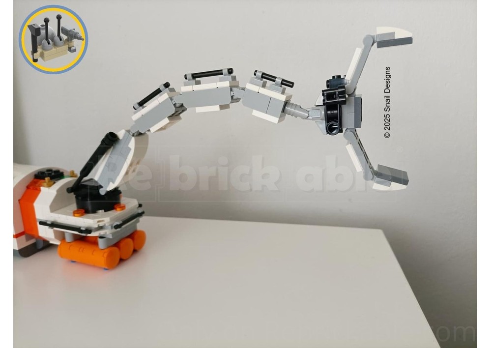 LEGO MOC Robotic arm module by Snail Designs | Rebrickable - Build with ...
