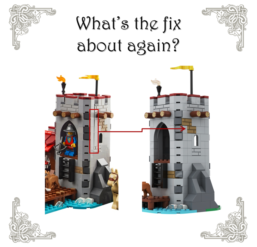 LEGO MOC-232450 Seaside Market Tower FIX by bricks_fan_uy | Rebrickable ...