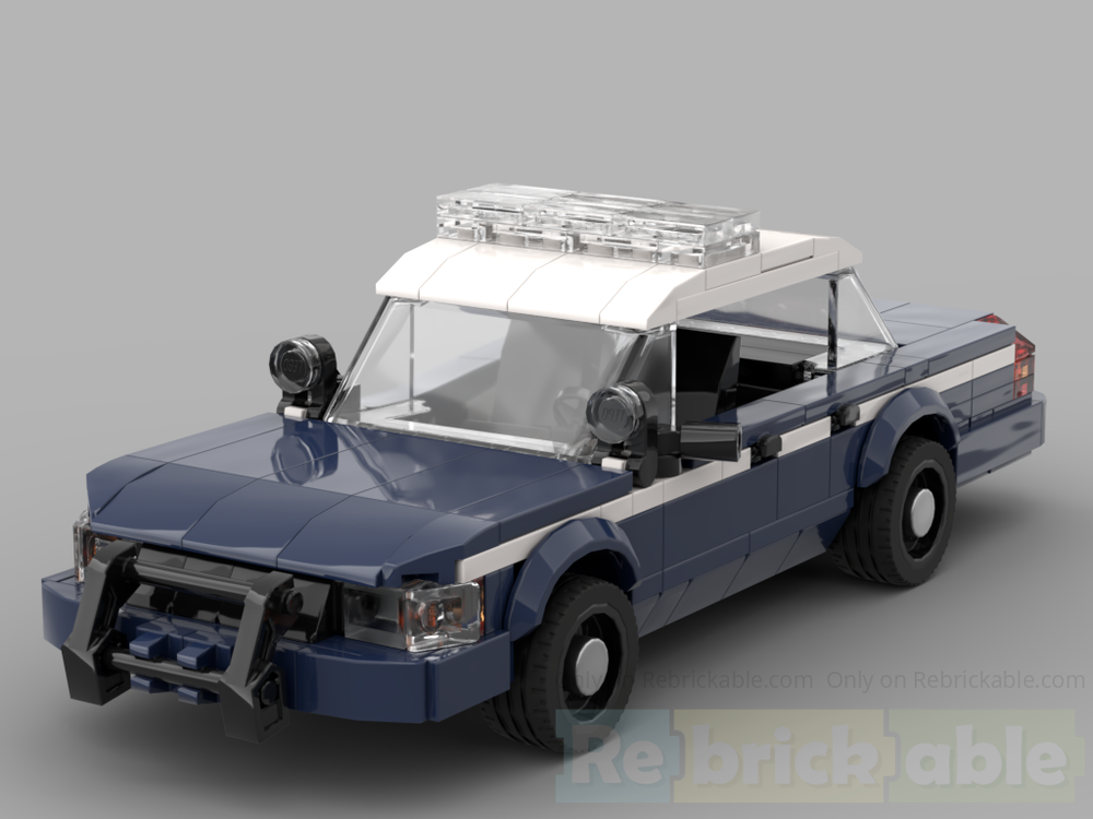 LEGO MOC Ford Crown Victoria II Police Interceptor V2 by Ivan Kopyev ...