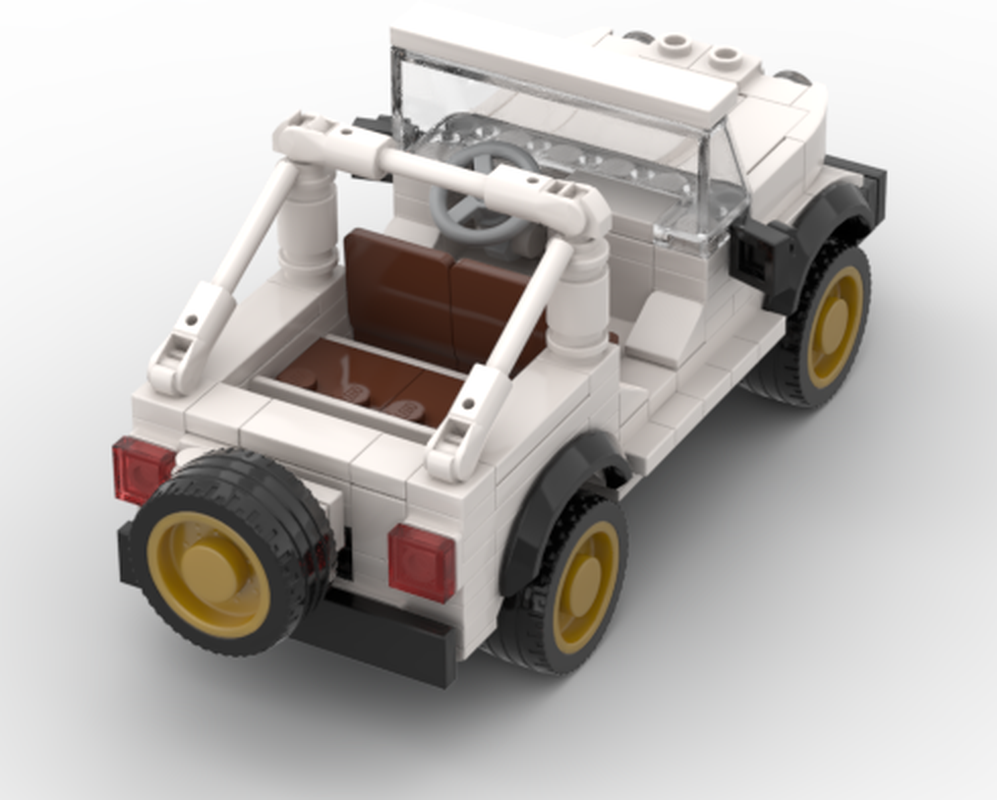 LEGO MOC-232472 daisy duke’s cj-7 jeep (from the dukes of hazzard) by ...