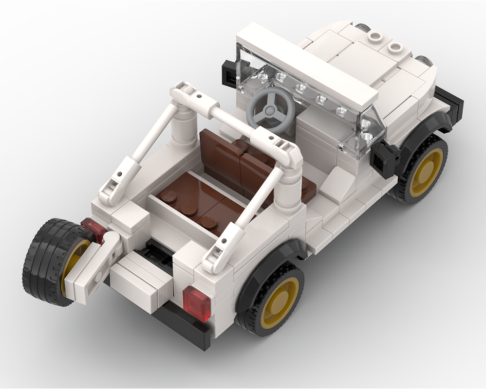 LEGO MOC-232472 daisy duke’s cj-7 jeep (from the dukes of hazzard) by ...