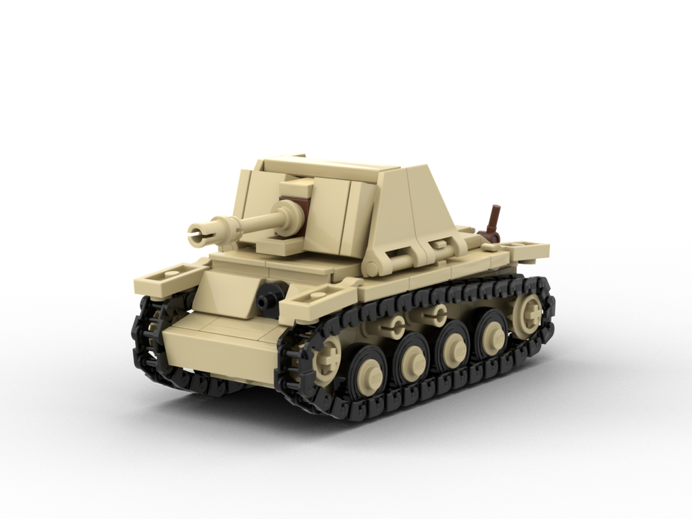 LEGO MOC WW2 Marder III Ausf.H by EuroBricksCustoms | Rebrickable ...