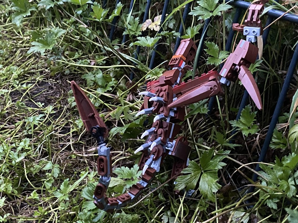 LEGO MOC MonsterVerse fanfiction - Mutaro 1:1000 by SuperHeroBrick ...