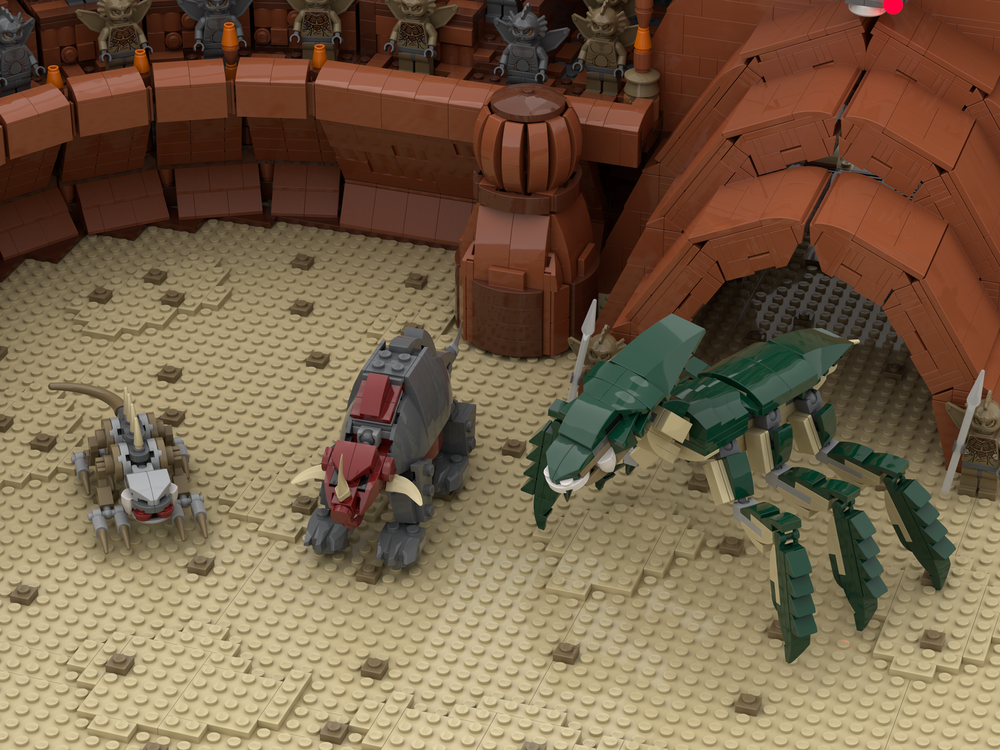 LEGO MOC SW Episode 2 Attack of the Clones UCS Petranaki Geonosian ...