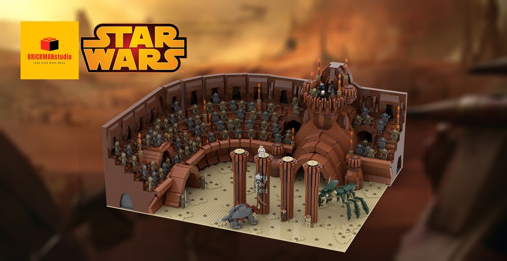 LEGO MOC-232477 SW Episode 2 Attack of the Clones UCS Petranaki ...