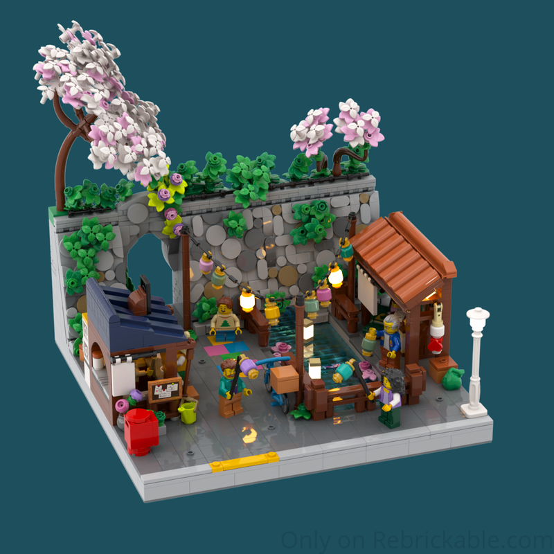 LEGO MOC Japanese Modular Collection II by rebelnili | Rebrickable ...