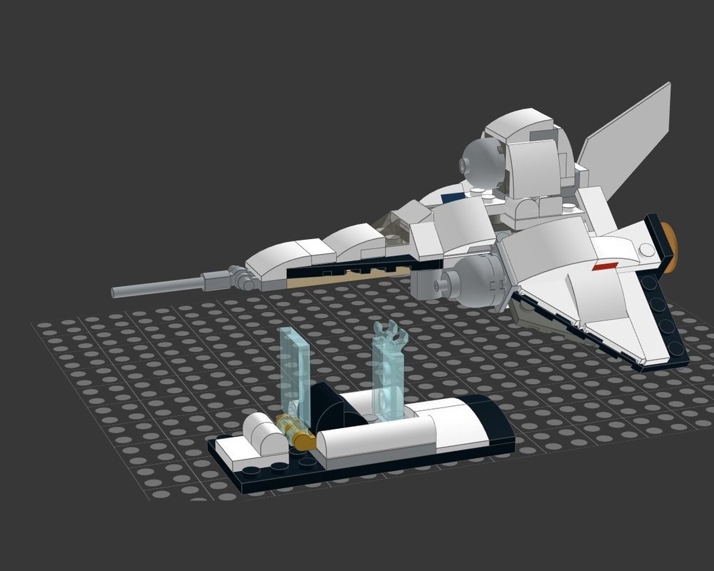 LEGO MOC 31134 spaceship with stand - Raumschiff mit Ständer by ...