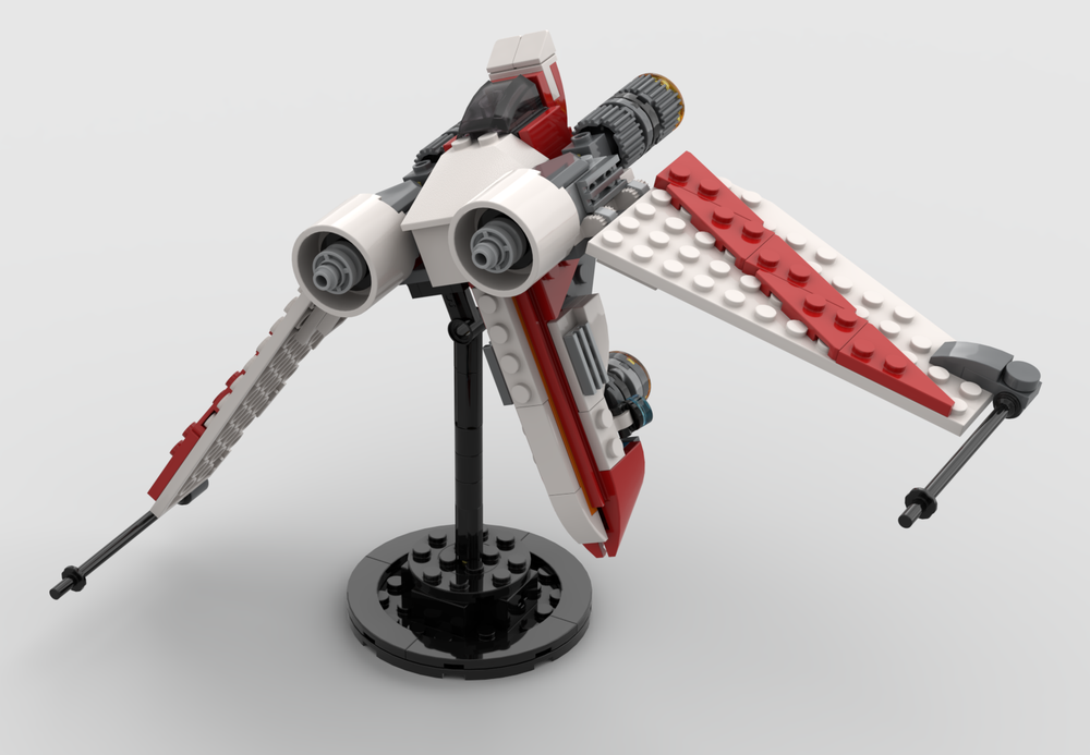 LEGO MOC-232510 V-19 Torrent Starfighter by Liomano | Rebrickable ...