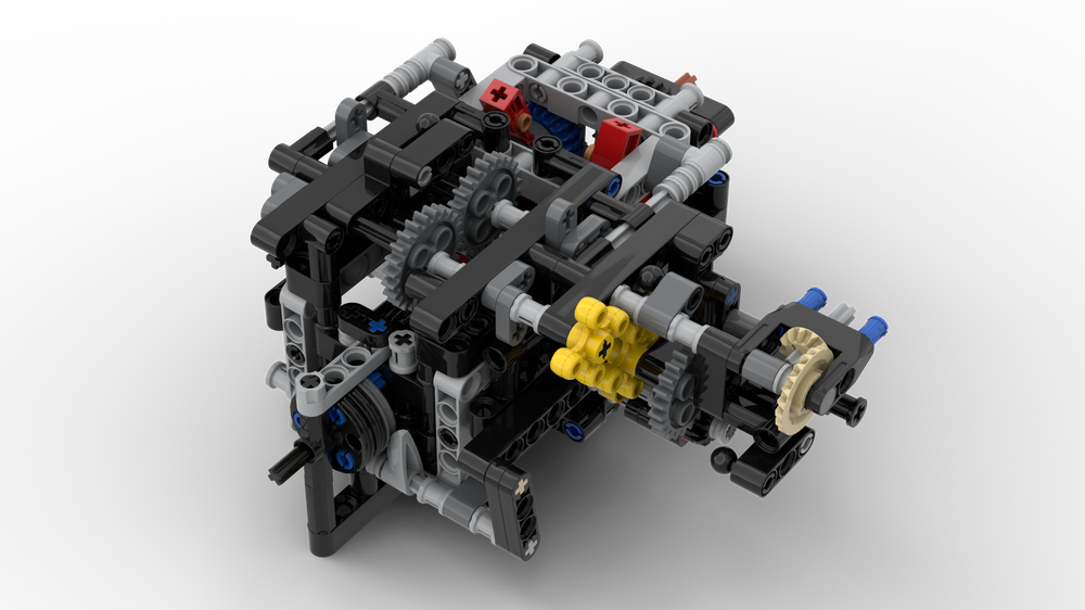 LEGO MOC Dual Clutch Gearbox-MOC by Extteros_LegoTechnicCreations ...