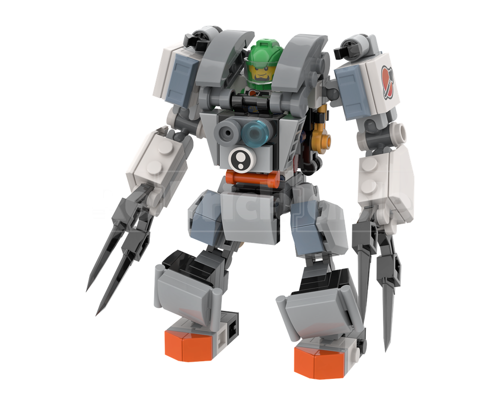 LEGO MOC-232544 ATLAS Science Mech Suit by Mech_Error | Rebrickable ...