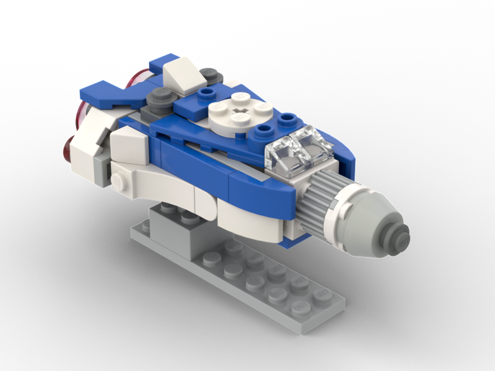 LEGO MOC-232553 Rocket Display Piece by MiniMan157 | Rebrickable ...
