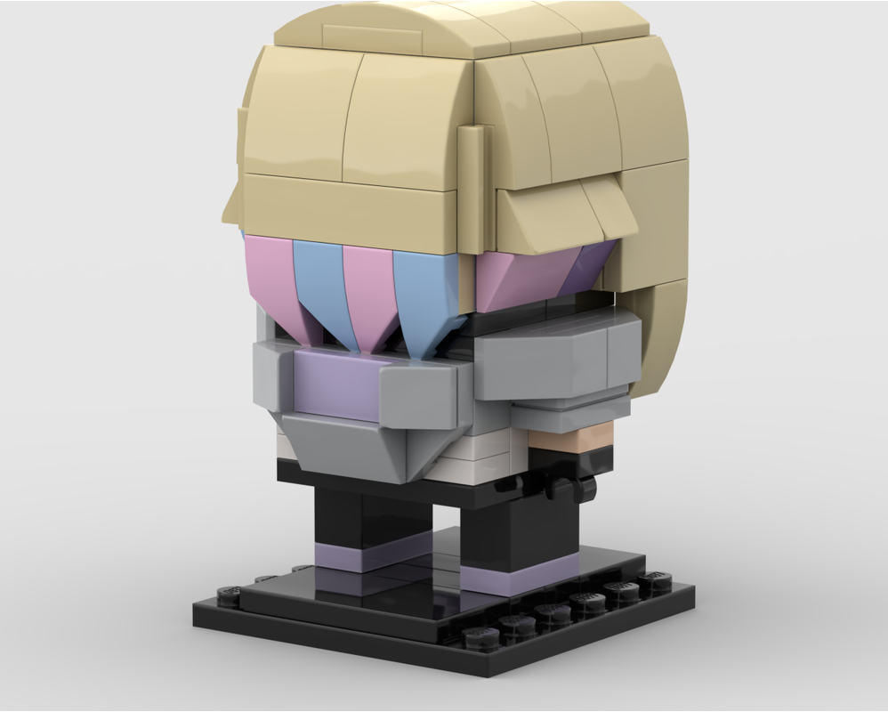 LEGO MOC Utsugi Uyu - Brickheadz by ao-ka | Rebrickable - Build with LEGO