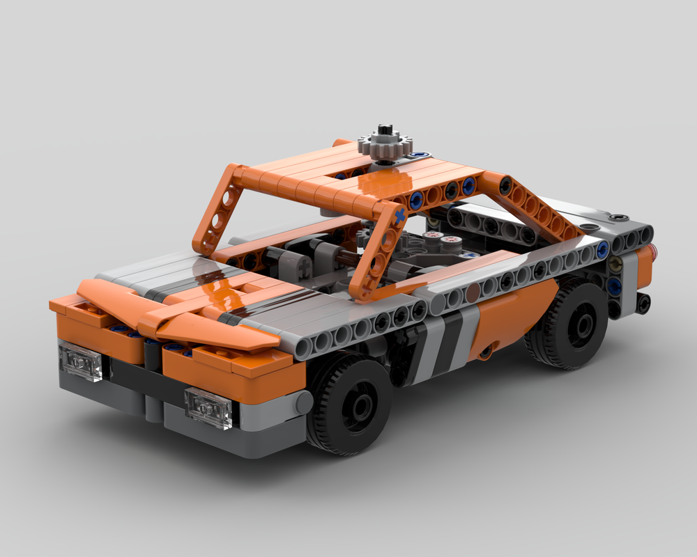 LEGO MOC 42060 C-Model Classic sedan by Frank’s Creations | Rebrickable ...