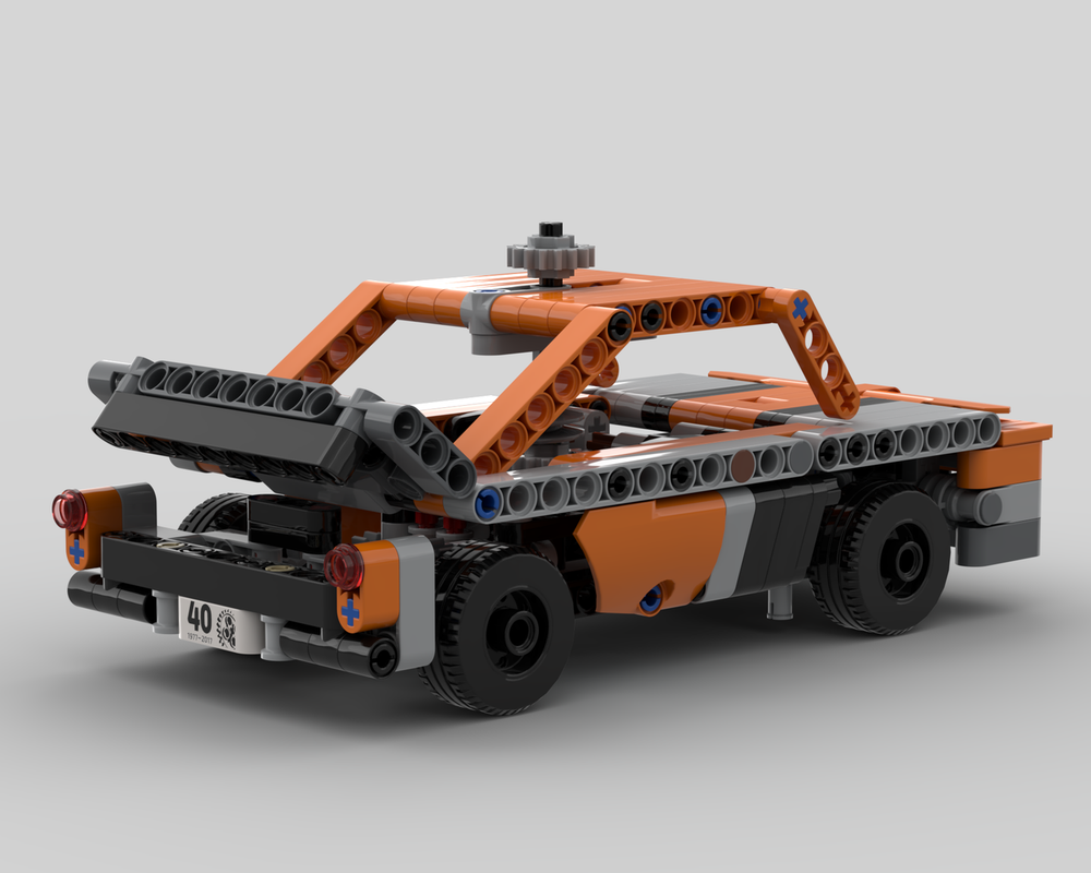 LEGO MOC 42060 C-Model Classic sedan by Frank’s Creations | Rebrickable ...