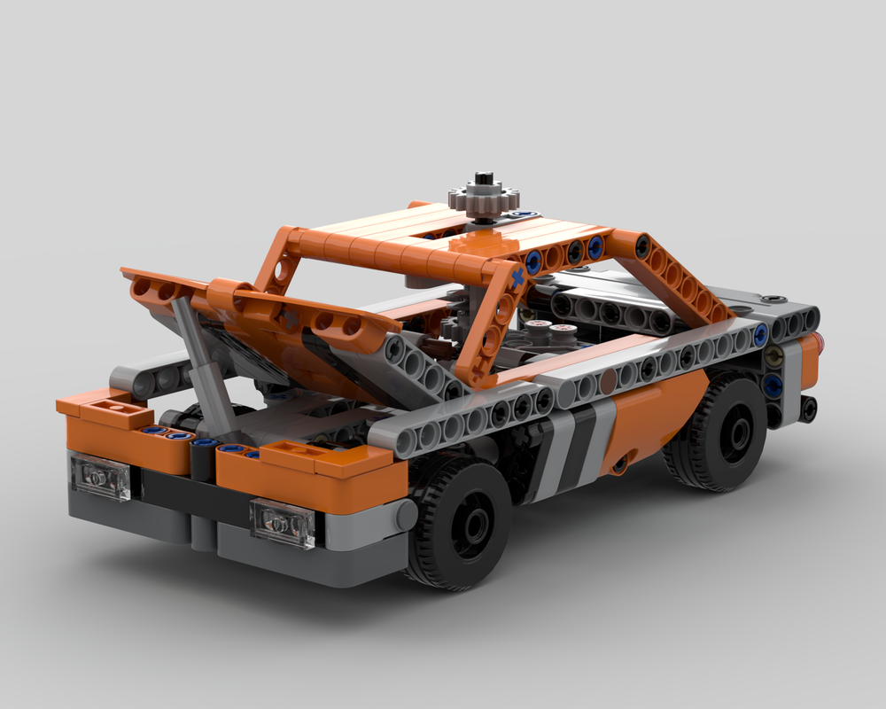 LEGO MOC 42060 C-Model Classic sedan by Frank’s Creations | Rebrickable ...