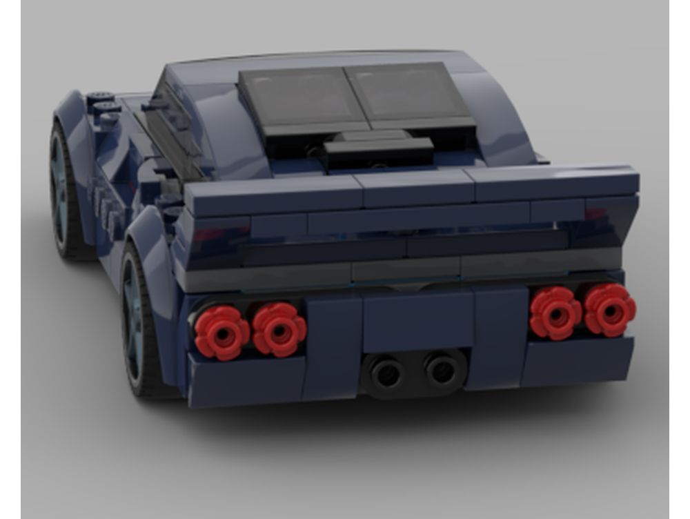 LEGO MOC (FREE) 76920 F40 by YamoMOCs | Rebrickable - Build with LEGO
