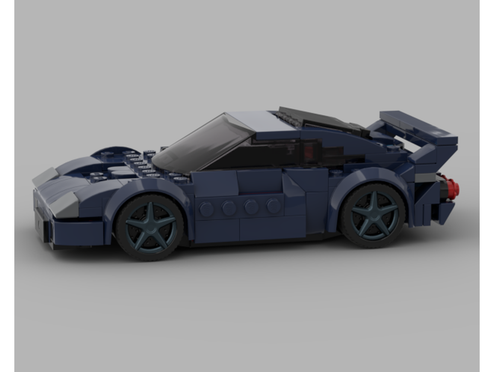 LEGO MOC (FREE) 76920 F40 by YamoMOCs | Rebrickable - Build with LEGO