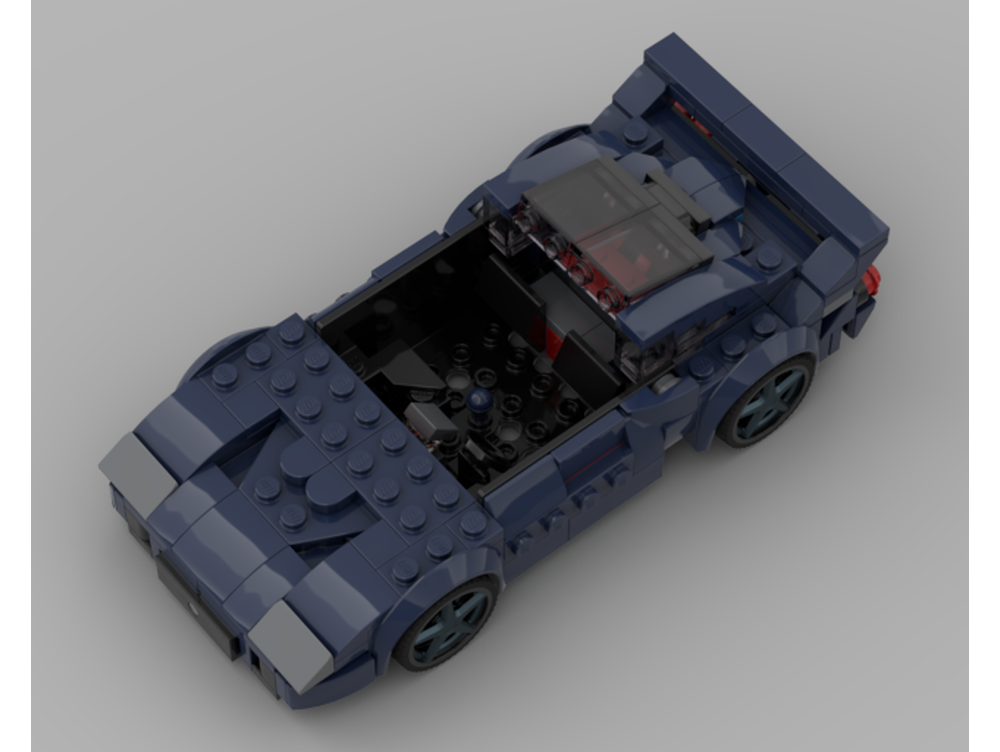 LEGO MOC (FREE) 76920 F40 by YamoMOCs | Rebrickable - Build with LEGO
