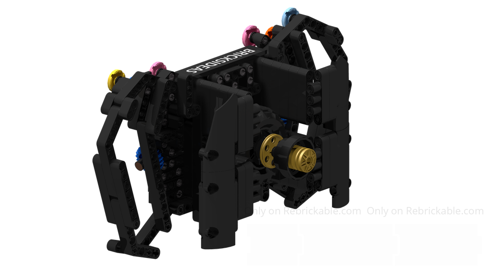 LEGO MOC-232575 Formula Steering wheel Quick-Release by Bricksideas ...
