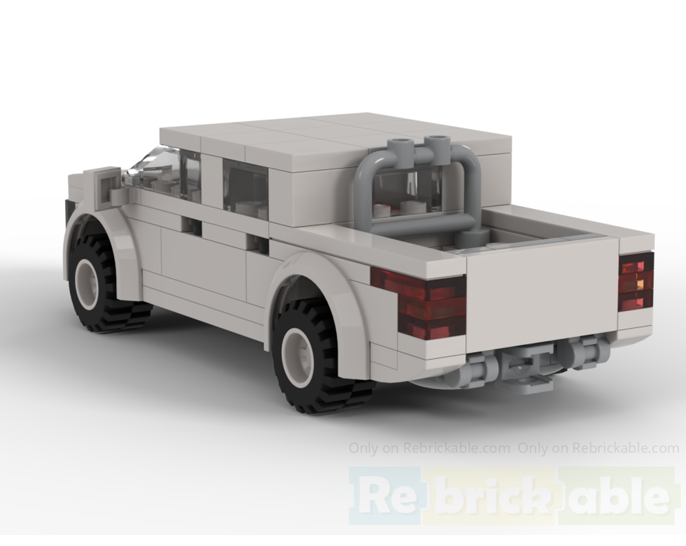 LEGO MOC Generic Pickup Truck by 500 HEAVY | Rebrickable - Build with LEGO