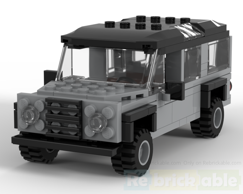 LEGO MOC Land Rover Defender 110 by 500 HEAVY | Rebrickable - Build ...