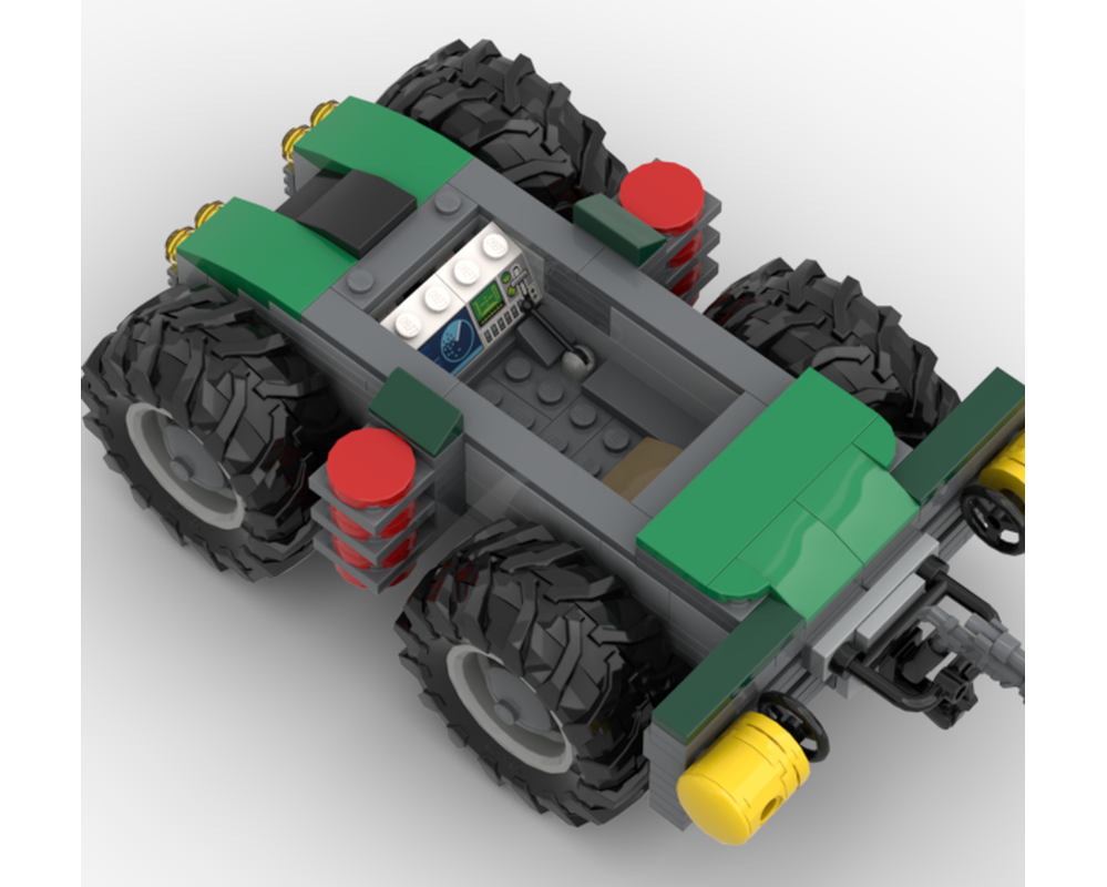 LEGO MOC-232593 Futuristic tank by Smellybricks | Rebrickable - Build ...