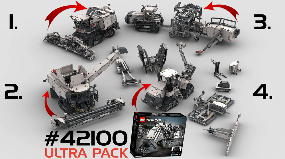 LEGO MOC-232607 42100 Ultra Pack by lars_4444 | Rebrickable - Build ...