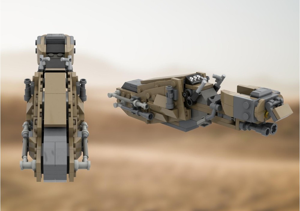 LEGO MOC-232623 TREADSPEEDER 125-Z by BrickNstories (Théo ...