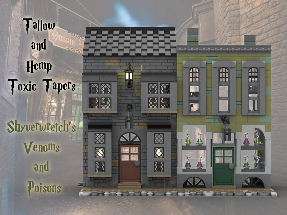 LEGO MOC Knockturn Alley - Tallow & Hemp Toxic Tapers & Shyverwretch's ...