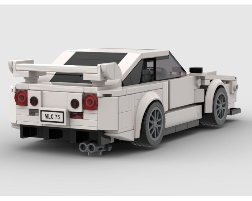 LEGO MOC Nissan Skyline GTR R34 MOC by AlbinBabben | Rebrickable ...