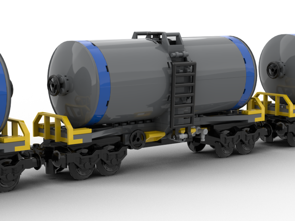 LEGO MOC Tanker Wagon by mawe | Rebrickable - Build with LEGO