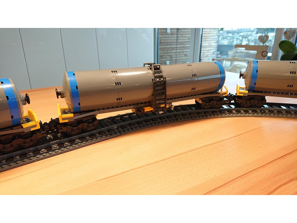 LEGO MOC Tanker Wagon by mawe | Rebrickable - Build with LEGO