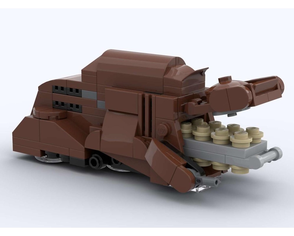 LEGO MOC Micro MTT-TF with Removable Droid Rack by SB-22 Designs ...