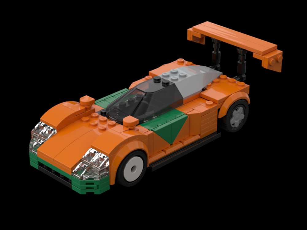 LEGO MOC mazda 787b (update) by WNbuilder | Rebrickable - Build with LEGO