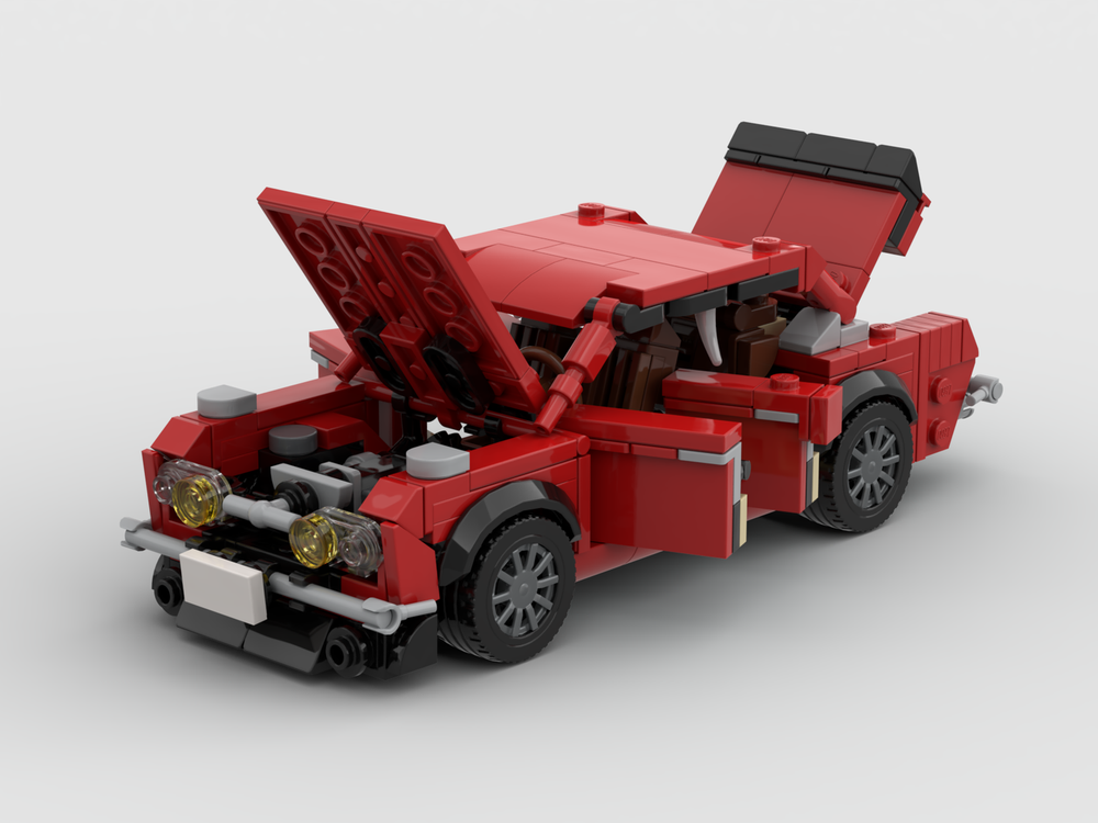 LEGO MOC-232650 Amamiya's 1969 Datsun Bluebird 1600 SSS (510) "Sunny ...