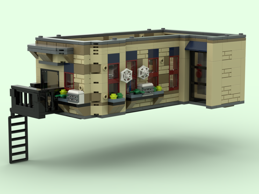 LEGO MOC Peter Parker's Apartment by Kuragari1 | Rebrickable - Build ...