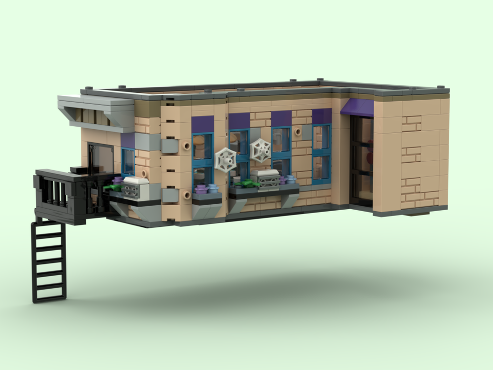 LEGO MOC-232659 Gwen Stacy's Apartment by Kuragari1 | Rebrickable ...
