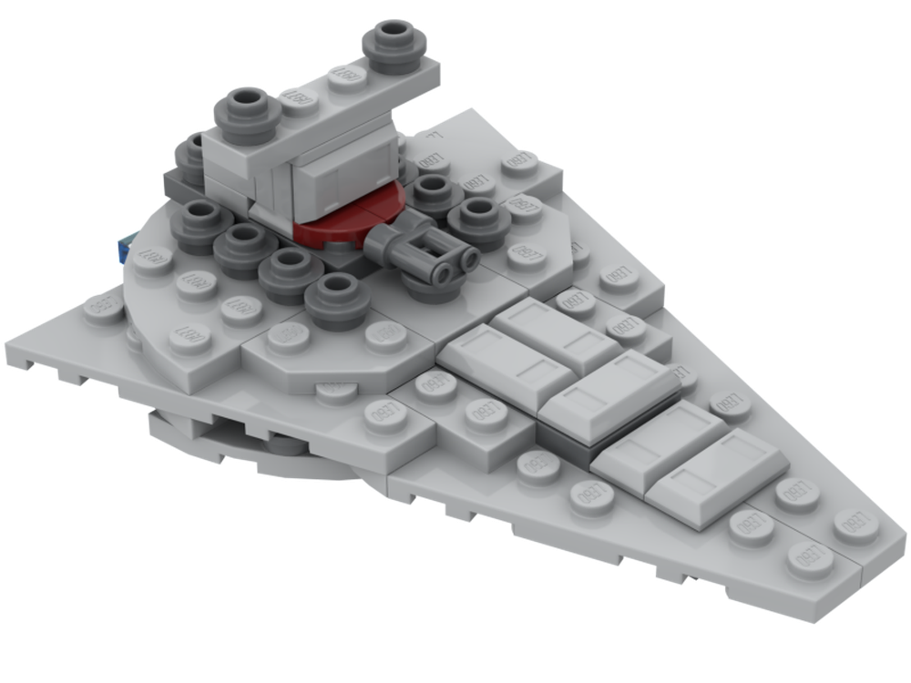 LEGO MOC 30708 Alternative - Imperial Destroyer by Blake Hogan Builds ...