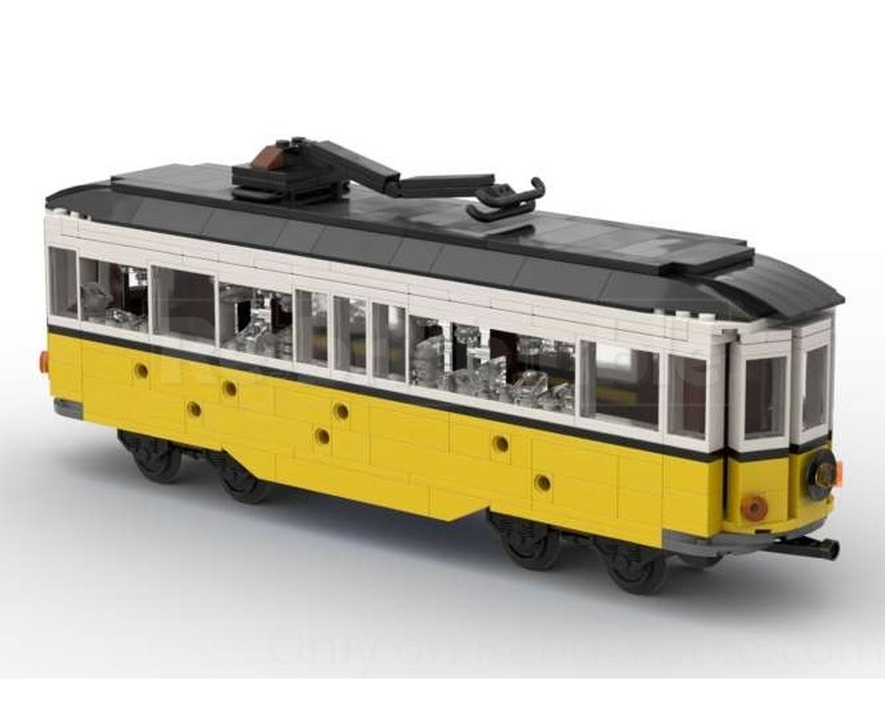 LEGO MOC-232671 tram for ruined modular moc by AlessandroMaffioli ...