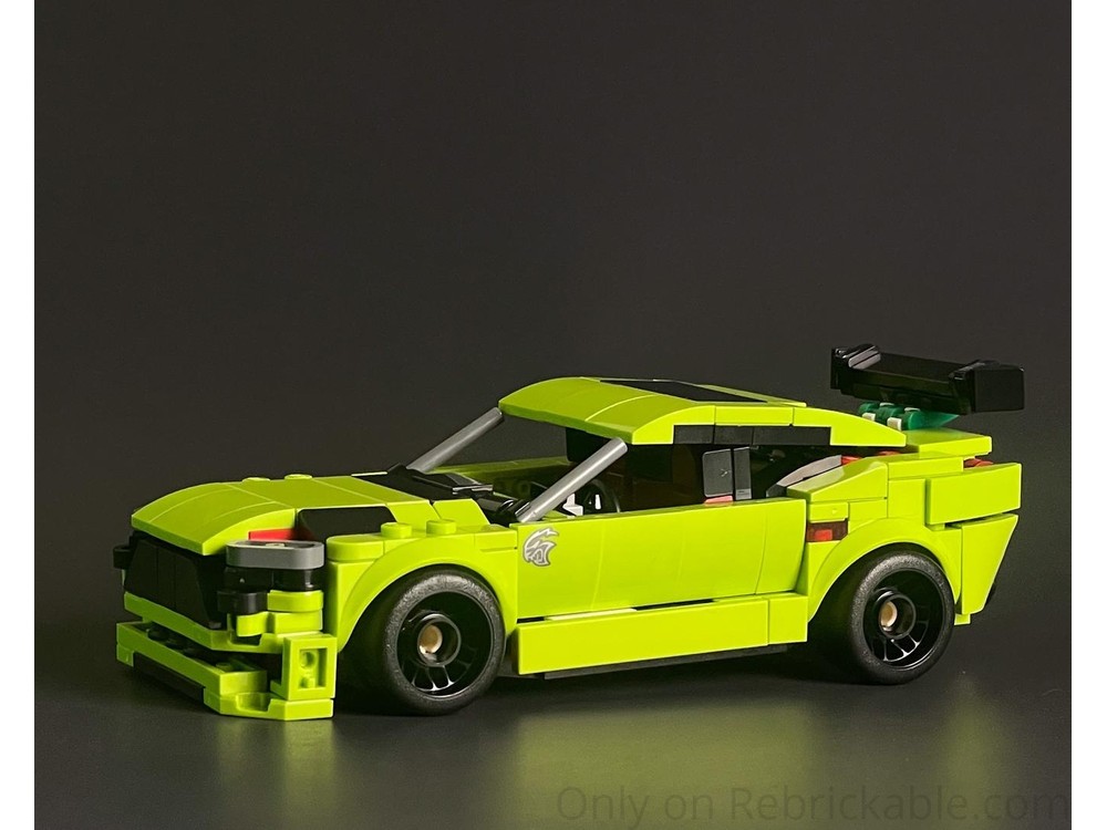 LEGO MOC 2025 Ford Mustang 77237 Inspired by Vamo Customs | Rebrickable ...