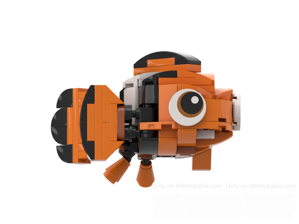 LEGO MOC Nemo by TheLuckyOne | Rebrickable - Build with LEGO