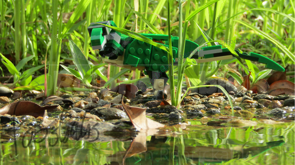 LEGO MOC 31058 Pycnonemosaurus nevesi by Foosbubs | Rebrickable - Build ...