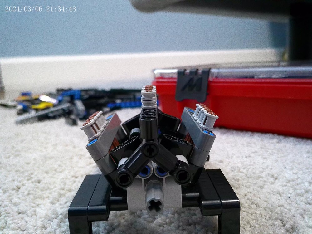 LEGO MOC W12 Engine by Jek_Tono_Porgins | Rebrickable - Build with LEGO