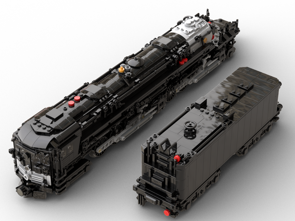 LEGO MOC 1:48 Southern Pacific AC-12 4-8-8-2 Mallet (Powered Up) by ...